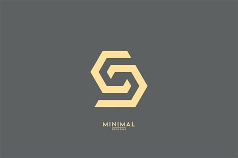 Premium Vector Creative Simple Minimal Letters Cs Sc Logo Monogram Icon