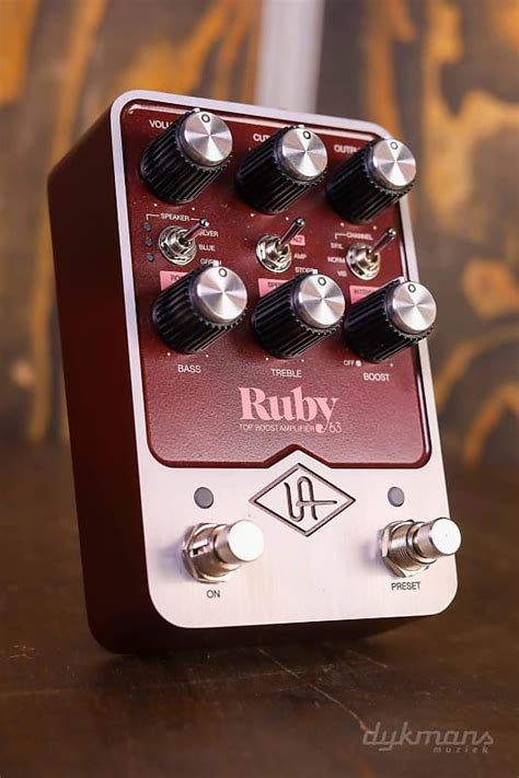 Universal Audio Ruby Top Boost Used Reverb
