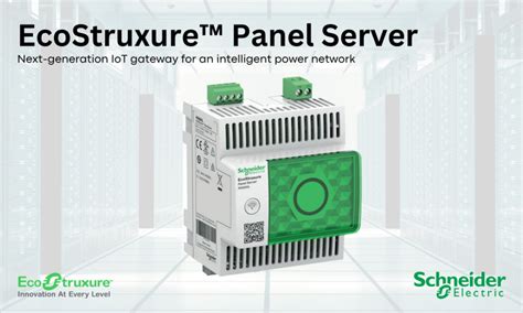 SCHNEIDER -EcoStruxure™ Panel Server Advanced และ Panel Server ...