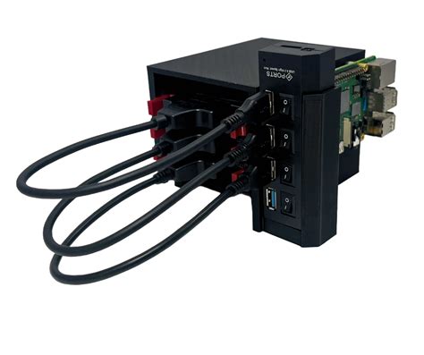 Raspberry Pi 345 Nas 4xdisk With Usb Hub By Raptowny Makerworld