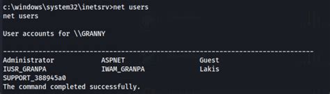 HackTheBox Granny OSCP Prep Without Metasploit Polygonben