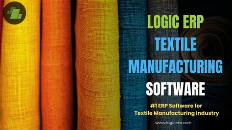 Logic Erp On Linkedin Logic Erp Software 1 Erp For Textile