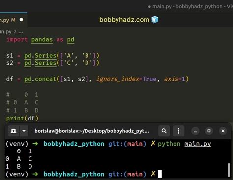 First Argument Must Be An Iterable Of Pandas Objects Fix Bobbyhadz