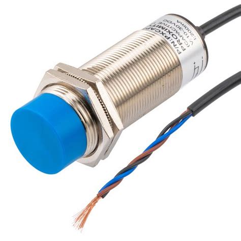 Capacitive Proximity Sensor Cylindrical M30 Non Shielded Ni Plated