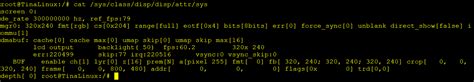 使用cat sys class disp disp attr sys 查看 输出如下： 全志在线开发者论坛