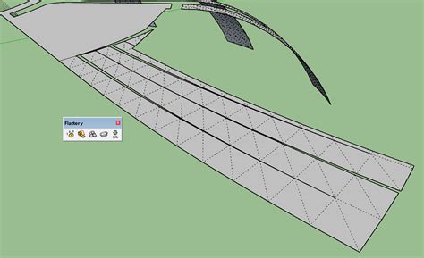 Need To Flatten Curved Object Sketchup Sketchup Community