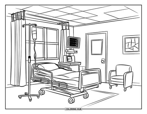 70 Dibujos De Hospital Para Colorear Para Niños Y Adultos Gratis