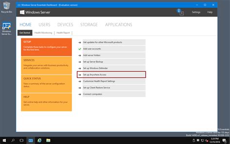 Setup Access Anywhere With A SSL Certificate On Windows Server Essentials