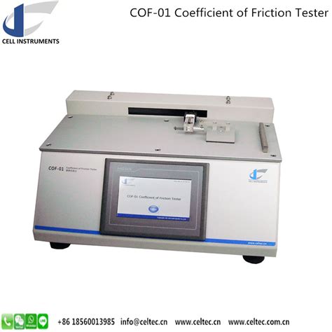 Astm D1894 Film Coefficient Of Friction Tester Surface Slip Tester