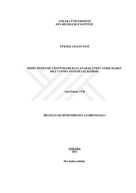 PDF Developing Effective Isolated Sign Language Recognition System Using Deep Learning Methods