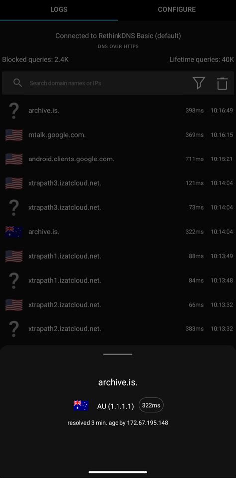 Continued Issues With Archive Is · Issue 371 · Celzero Rethink App · Github