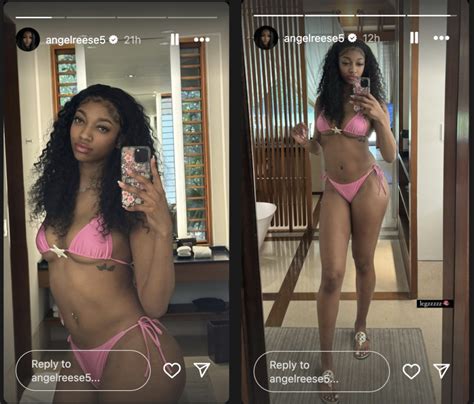 Angel Reese Goes Viral In Tiny Swimsuit On Vacation The Spun