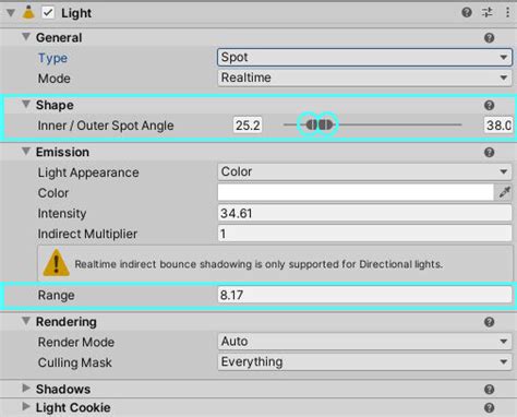 How To Scale Spotlight Cone Questions Answers Unity Discussions