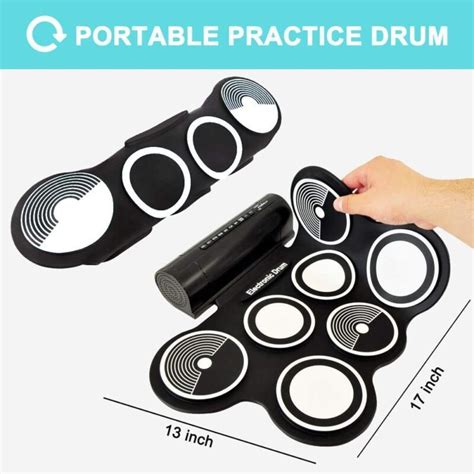 Electric Drum With Built In Speaker StarAndDaisy
