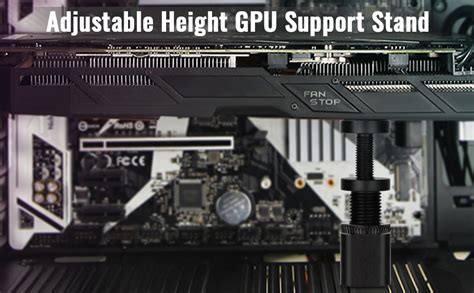 Amazon Com GPU Support Bracket Small GPU Support PC Graphics Card Support GPU Stand Anti