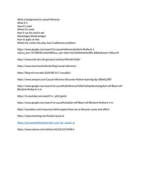 Causal Inference Pdf