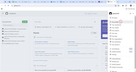 How To Share Your Github Profile 1 Minute Video Guide