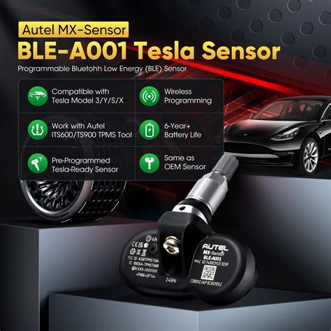 Autel Tpms Sensor Ble A001 Tesla Sensor 2025 New Autel Mx Sensor Tesla