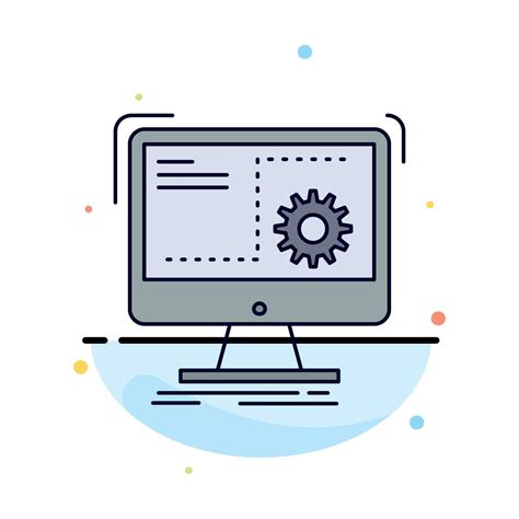 Command Computer Function Process Progress Flat Color Icon Vector 17984183 Vector Art At Vecteezy