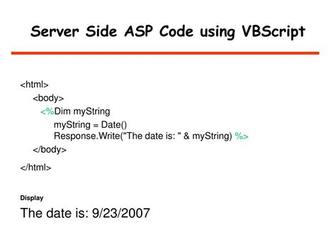 Ppt Benefits Of Asp Powerpoint Presentation Free Download Id2743315