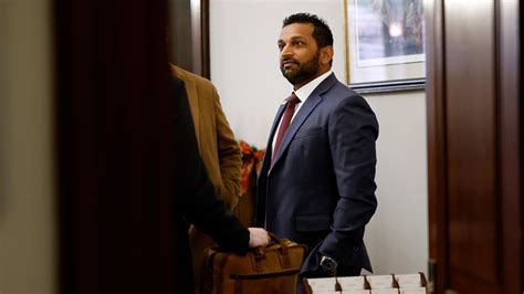 Key Gop Senators Begin To Fall In Line To Support Kash Patel And Keep