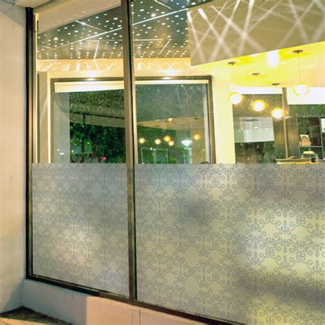 무점착유리창시트지 Tc423m 무점착유리시트엔티크패턴2글라스시트지