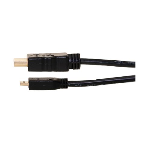 6ft Micro Hdmi Cable High Speed W Ethernet Micro To Hdmi