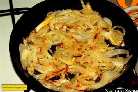 Жареный лук рецепт с фото пошагово - 1000.menu