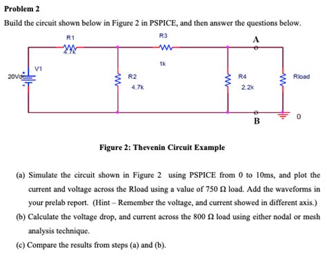 Solved Problem Build The Circuit Shown Below In Figure Chegg