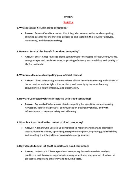 Fiot Unit 5 Question Bank With Solutions Pdf Internet Of Things