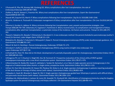 Prospective Evaluation Of Single Operator Peroral Cholangioscopy In Liver