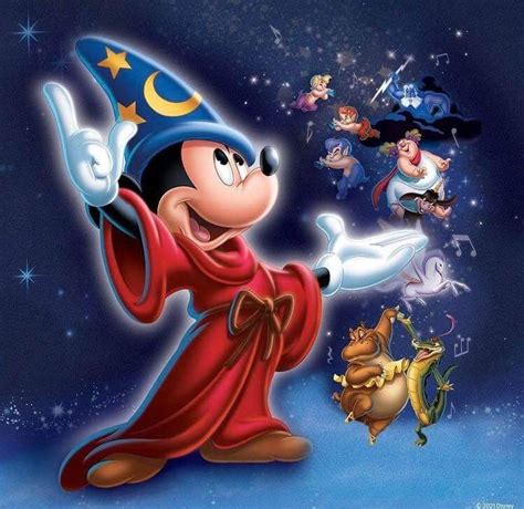 Mickey Magico Fantasia De Disney Amor De Disney Fondo
