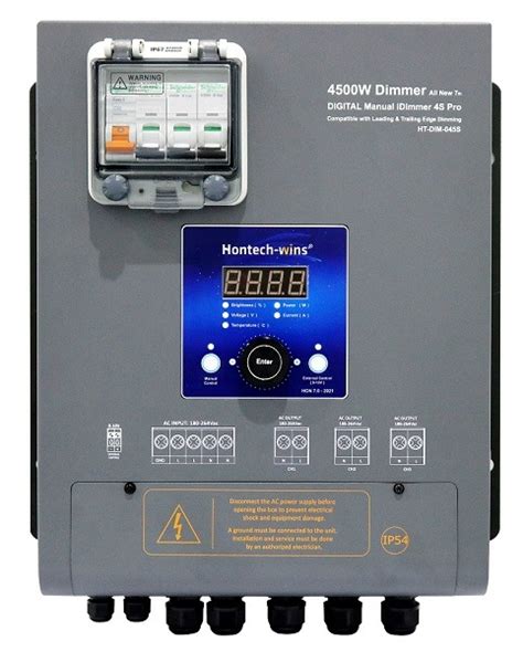 3 Channels 4500W Programmable LED Dimmer Controller Automatic Chicken Controller And 0 10V Dimmer