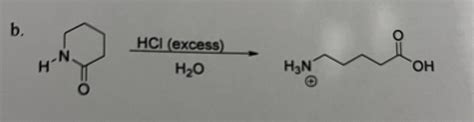 Solved b. HCI (excess) H2O Hy- HEN OH | Chegg.com