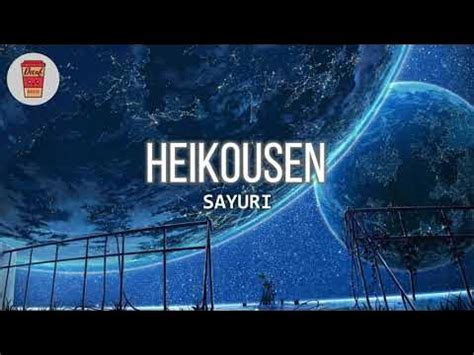 平行線 [HEIKOUSEN ] - さユり [SAYURI] (Kuzu no Honkai Ending) - YouTube