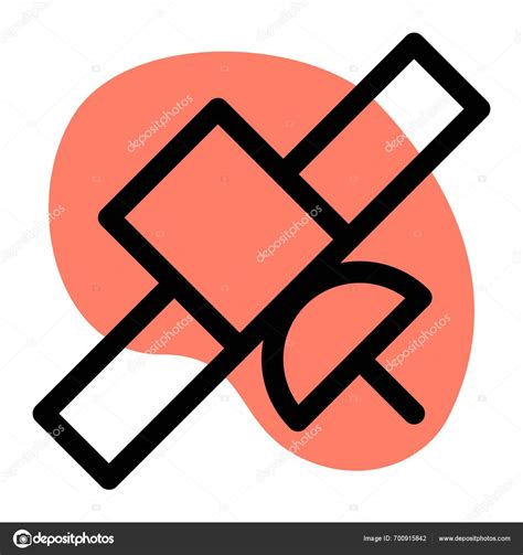 Satellite Orbital Object Communication Observation Stock Vector By