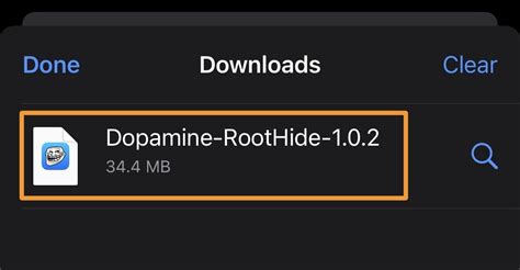 Installing Roothide On The Dopamine Jailbreak