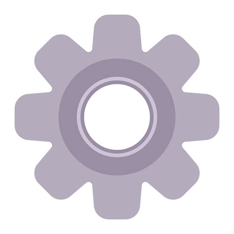 Gear Flat Icon Fluentui Emoji Flat Iconpack Microsoft