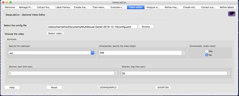 deeplabcut on twitter more gui fun you can add new videos to load