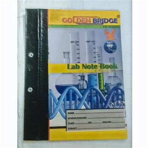 Hard Bound Chemistry Lab A4 Paper Practical Notebook At Best Price In
