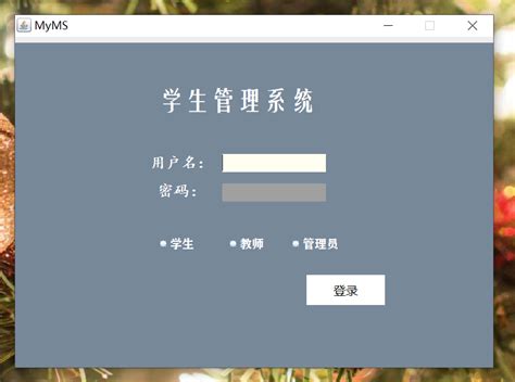 Java课程设计——学生管理系统的设计与实现学生管理系统java课程设计 Csdn博客