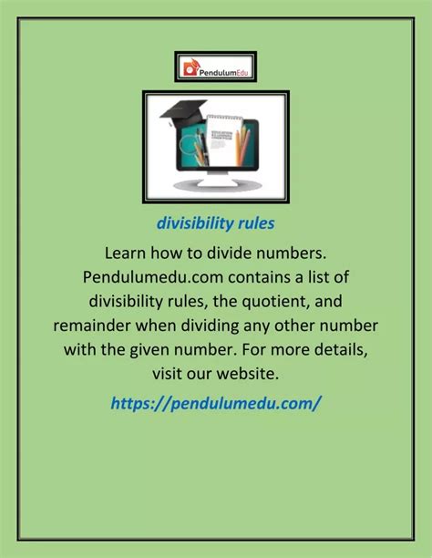 Ppt Divisibility Rules Powerpoint Presentation Free Download Id
