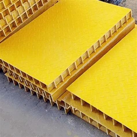 High Quality Frp Molded Grating Fiberglass Grating For Platform Walkway Welded Grating And