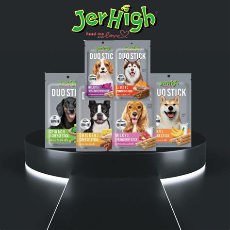 Jerhigh Duo Stick เจอร์ไฮแท่งสอดไส้ ขนาด 50 G X12ซอง Th