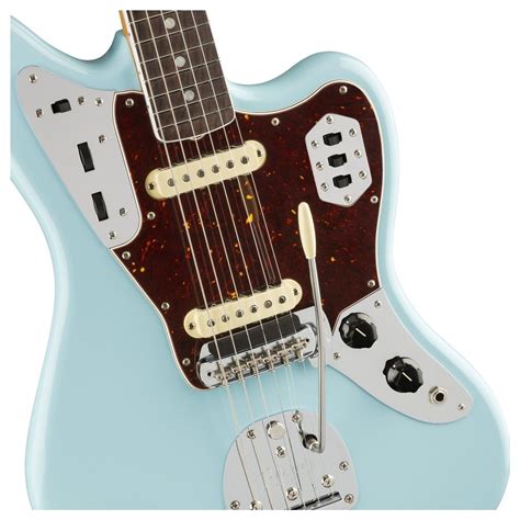 Fender American Original 60s Jaguar Rw Daphne Blue At Gear4music