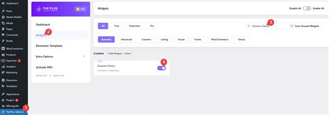 Dynamic Device Elementor Widget Settings Overview The Plus Addons For