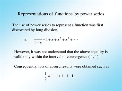 PPT Power Series PowerPoint Presentation Free Download ID 757665