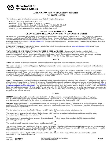 Va Form 22 1990 Apply Introduction Fjcy