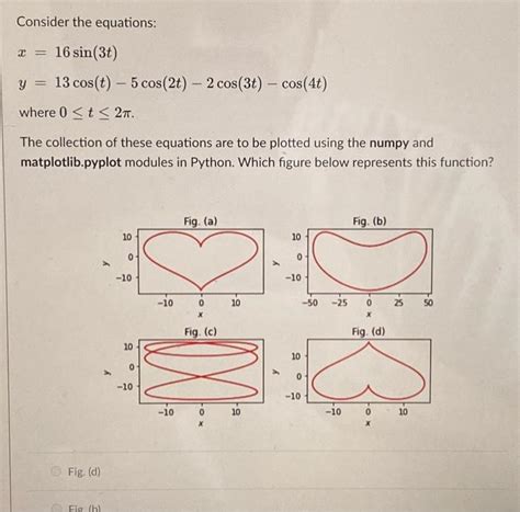 Solved Consider The Equations