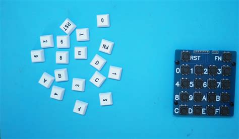 Hexadecimal 4×4 Matrix Keypad Ultimate Cherry Mx Version Digicool Things